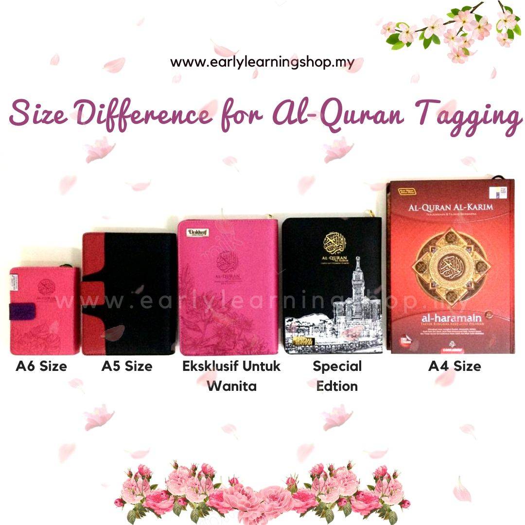 Al Quran Tagging Humaira A6 Size Diari Magnet (503 tags)