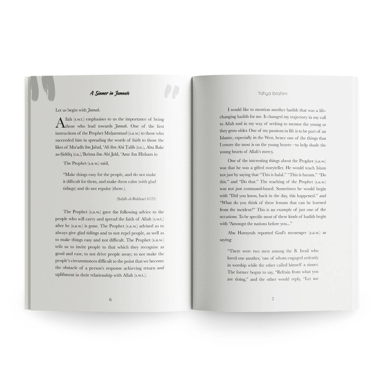 Yahya Ibrahim : A Sinner in Jannah: Stories of Repentance, Hope and Mercy