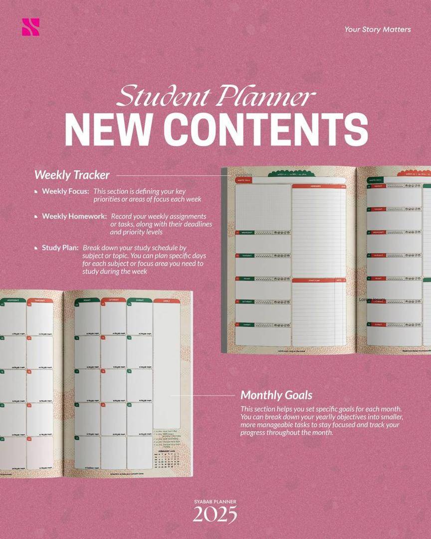 Student Planner 2025 - Your Story Matters