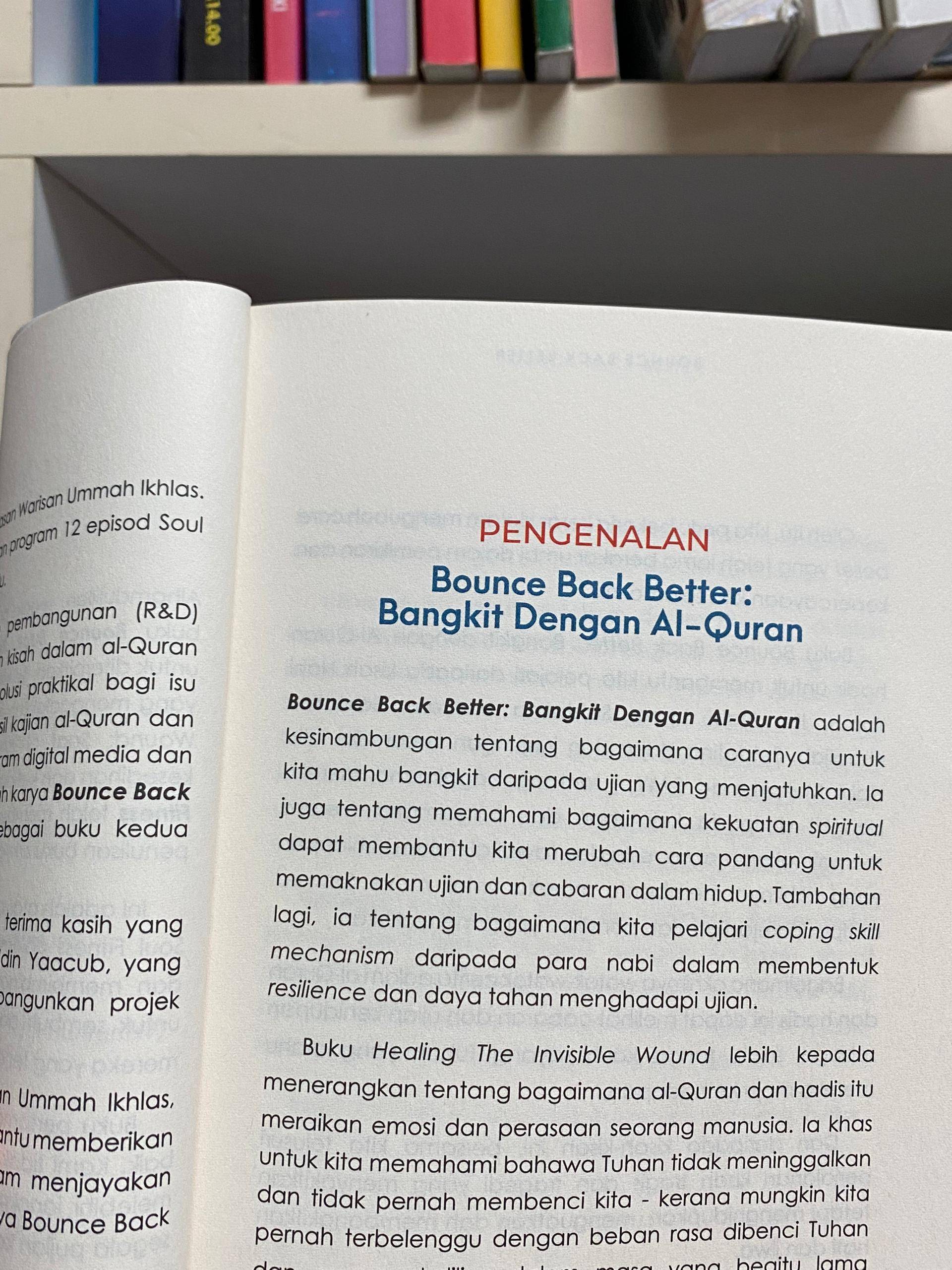 Bounce Back Better : Bangkit Dengan Al-Quran - Dr. Alizi, Dr. Rozanizam ...